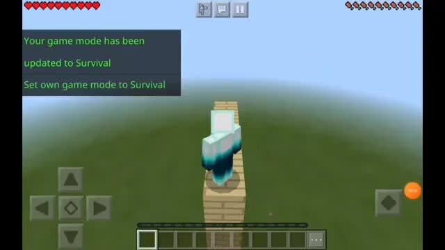 Your game mode has been updated to Survival Set own game mode to ...