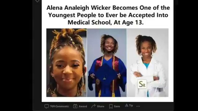 Alena Analeigh Wicker Becomes One of the Youngest People to Ever be ...