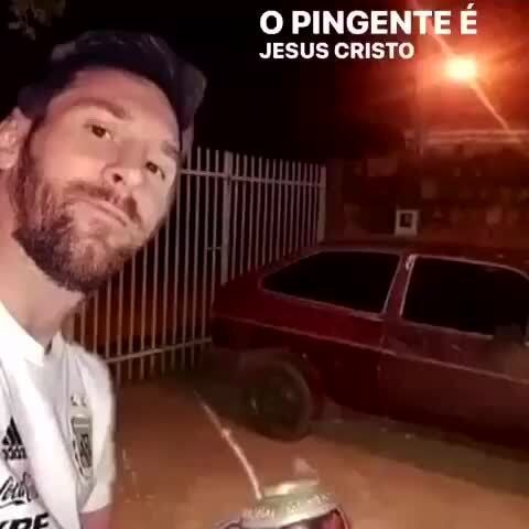 Messi conquistando um sonho 👌👌😉 - PINGENTE JESUS CRISTO. - iFunny