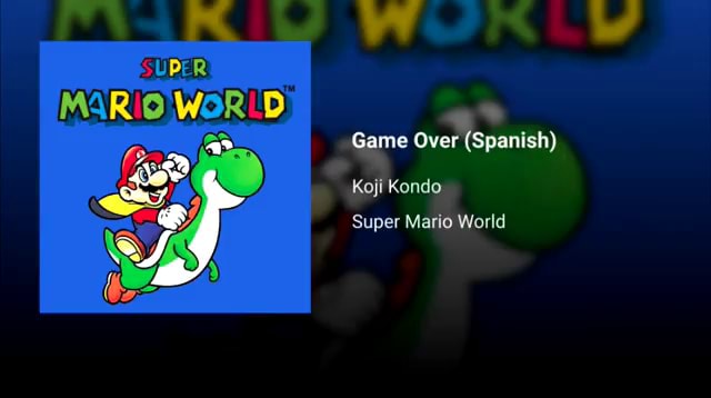 Game Over (Spanish) - Super Mario World - ween Game Over (Spanish) Koji ...