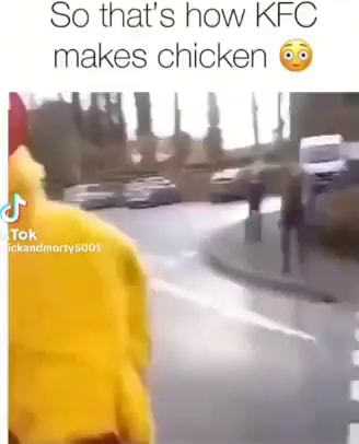 So that's how KFC makes chicken - iFunny