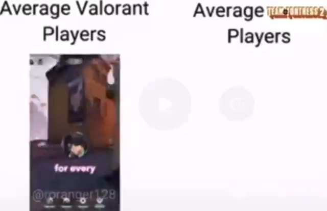 Average Valorant Average Players Players - iFunny