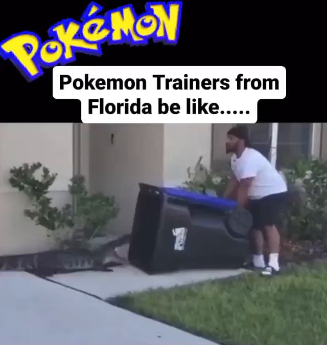 Pokemon Trainers from Florida be like - iFunny