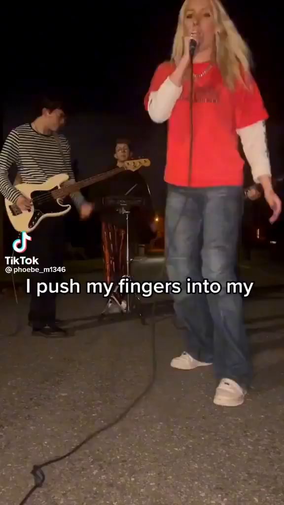 TikTok I push my fingers into my - iFunny