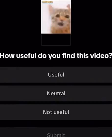 How useful do you find this video? Useful Neutral Not useful - iFunny