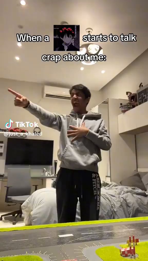 Whena starts to talk crap abdtiamne: @just_a_khaled - iFunny