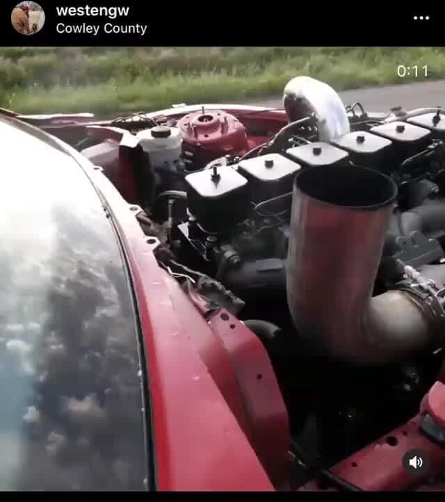 Cummins turbo diesel swapped ford mustang - westengw Cowley County - iFunny