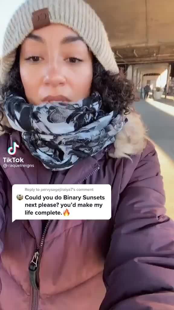 Cf @raquelreigns Could you do Binary Sunsets next please? you'd make my ...