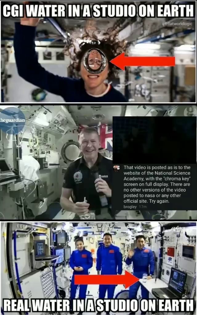 CGI WATER IN STUDIO ON EARTH latworldlogi That video is posted as is to ...