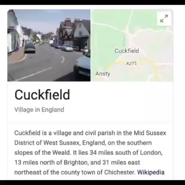 Cuckfield Ansty Cuckfield Village in England Cuckfield is a village and ...