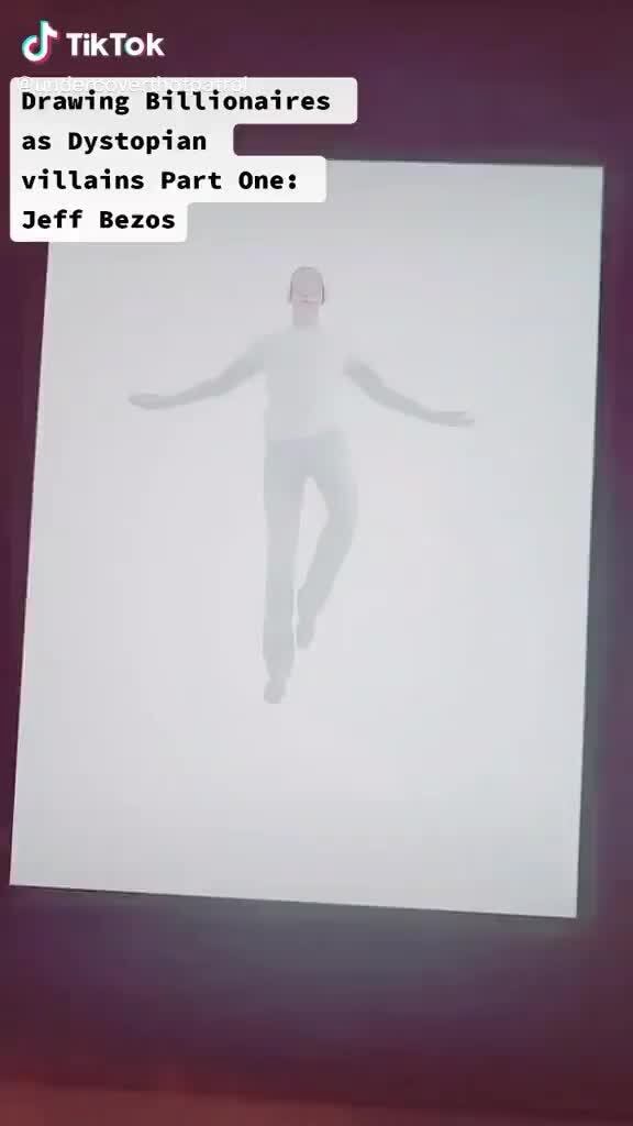 TikTok Drawing Billionaires as Dystopian villains Part One: Jeff Bezos ...