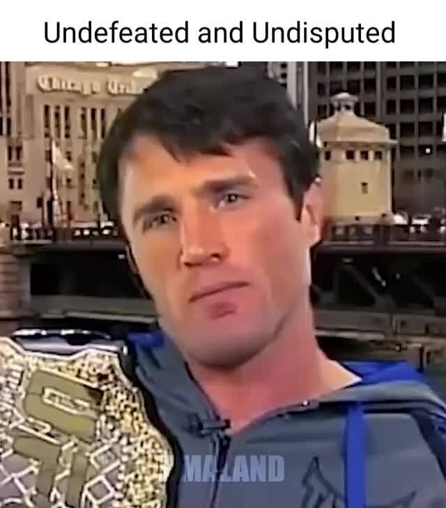 Undefeated and Undisputed te - iFunny