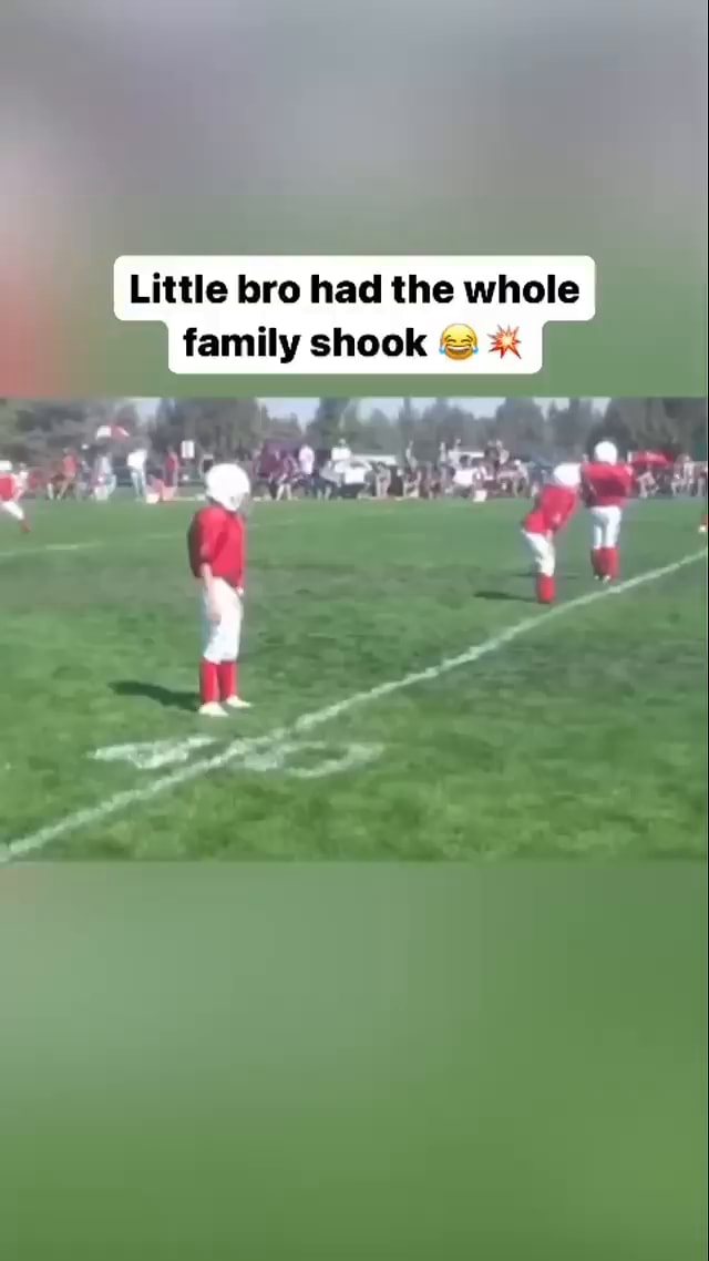 Little bro had the whole family shook ad - iFunny