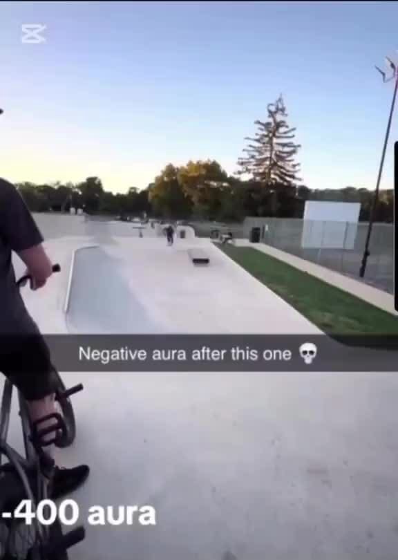Negative aura this one @ -400 aura - iFunny
