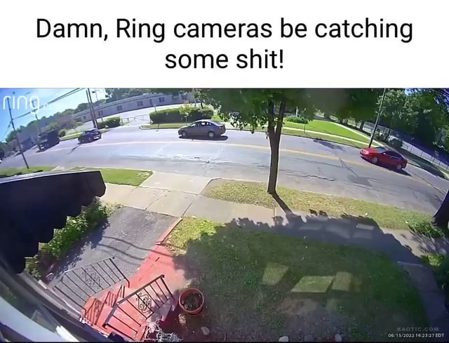 Damn, Ring cameras be catching some shit! \es - iFunny