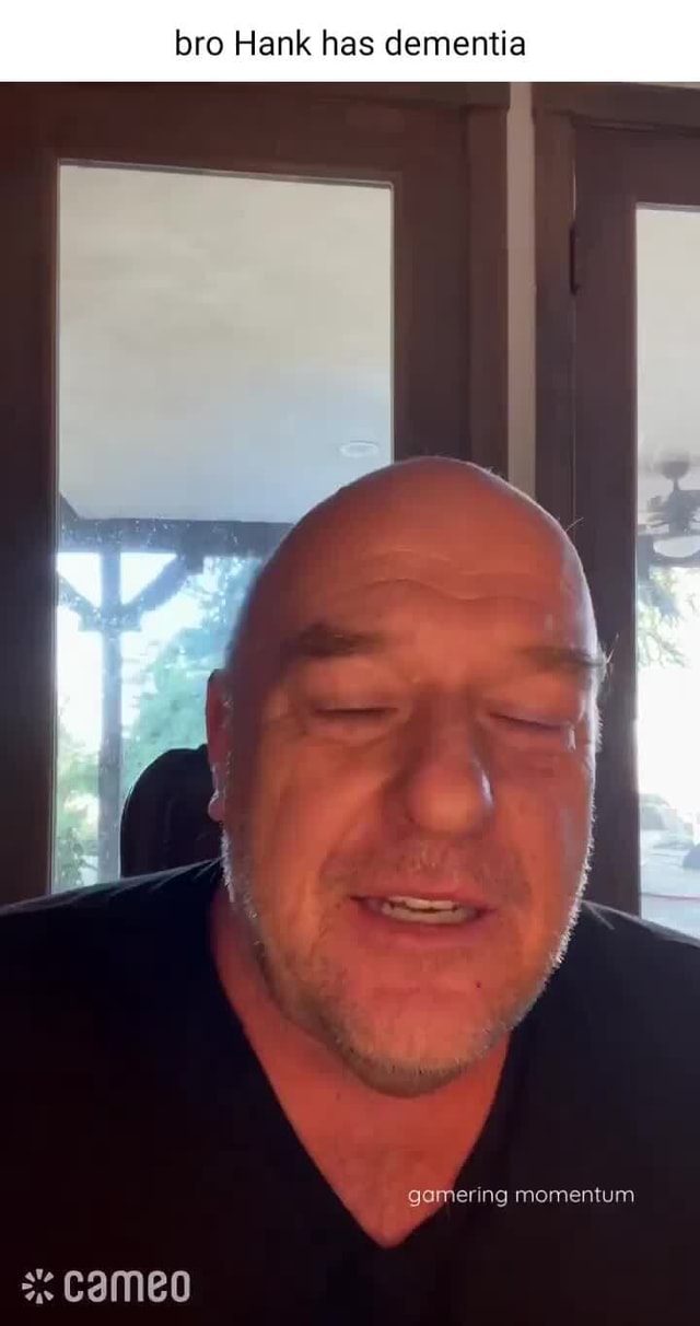 Bro Hank has dementia gamering momentum cameo - iFunny