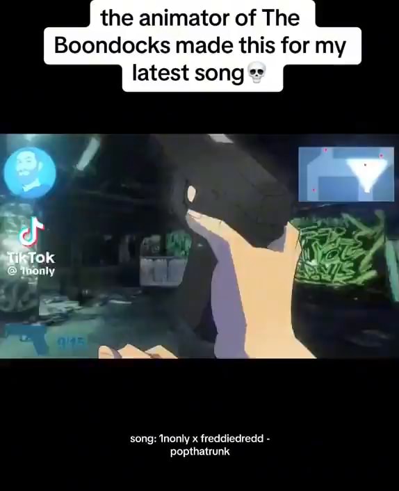 The animator of The Boondocks made this for my latest song@ cf TikTOK ...
