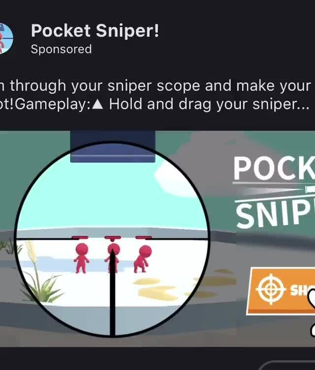When the pocket sniper ad is followed up by the real #PocketSniper😂👉👌🍆💯 ...