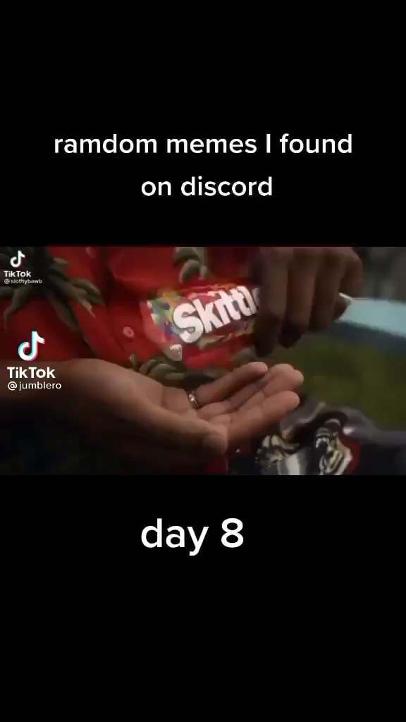 Ramdom memes I found on discord TikTok day - iFunny
