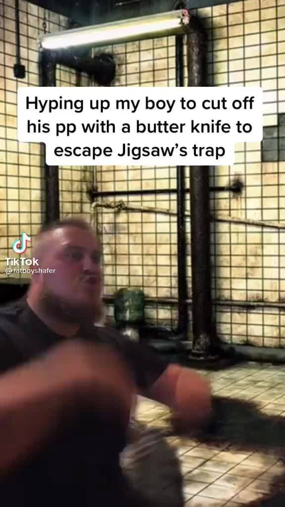 Hyping up my boy to cut off his pp with a butter knife to I escape ...