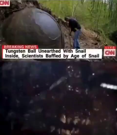 Tungsten Ball Unearthed With Inside, Scientists Baffled by Age of Snuil ...