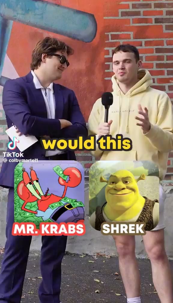 MR. KRABS SHREK - iFunny
