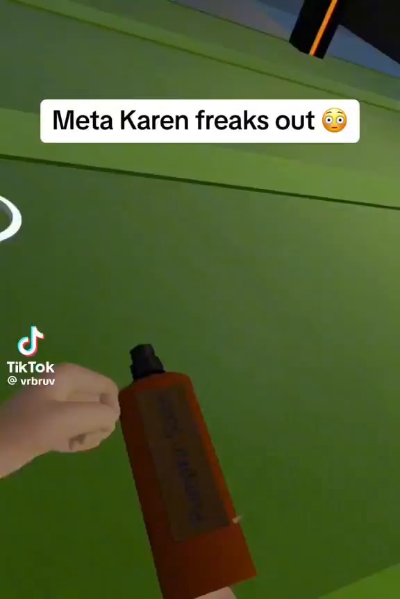 Meta Karen freaks out TikTok - iFunny