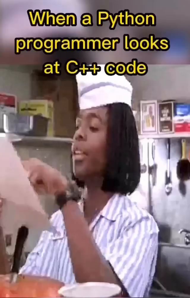 Python programmer looks - iFunny