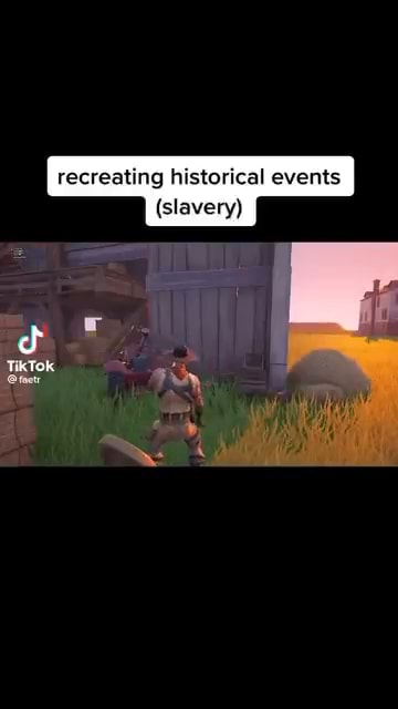 Recreating historical events (slavery) rr. - iFunny