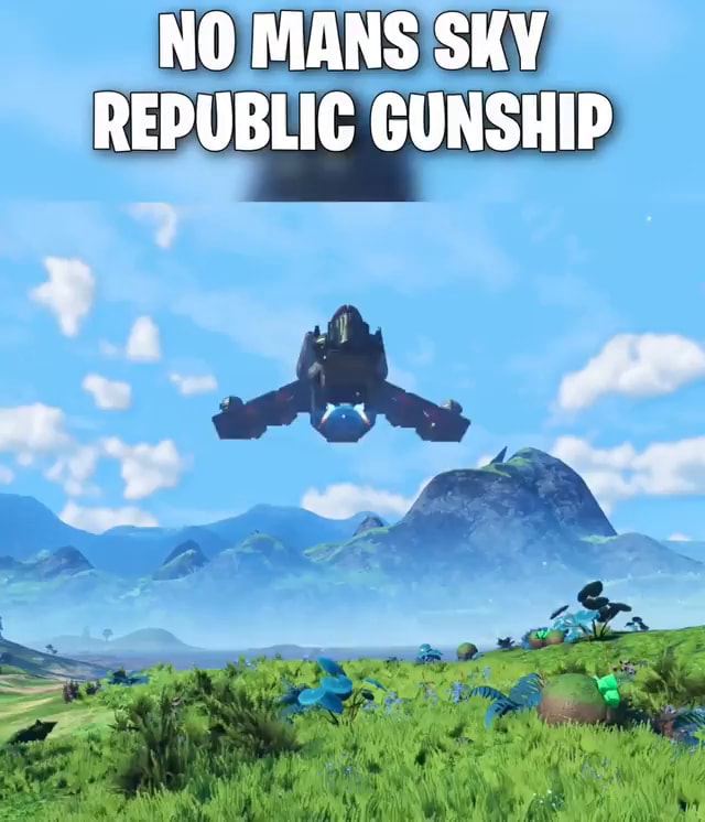 NO MANS SKY REPUBLIC GUNSHIP at - iFunny