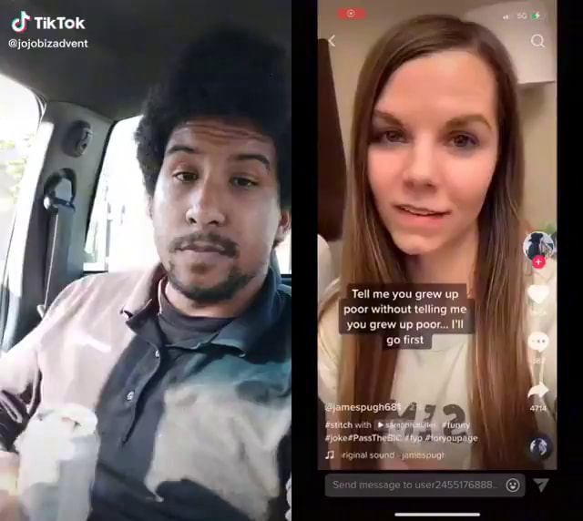 TikTok @jojobizadvent 4 Tell me you grew up poor without telling me you ...