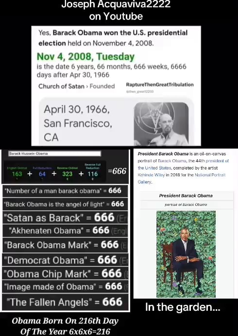 Joseph Acquaviva2222 on Youtube Yes, Barack Obama won the U.S ...