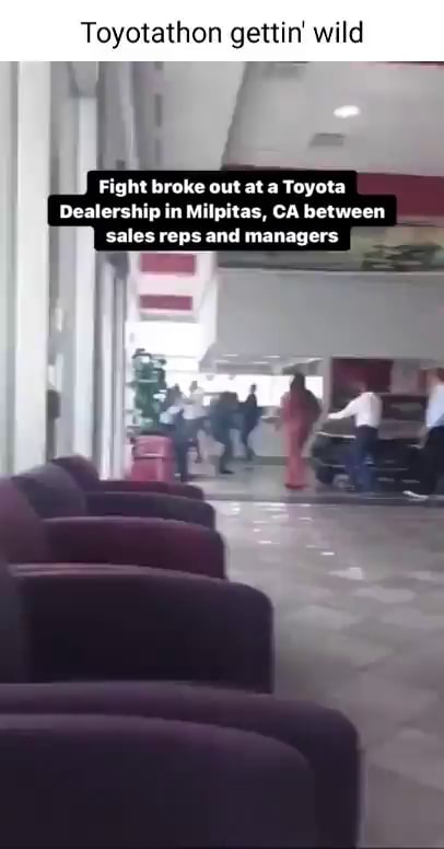Fight At Toyota Milpitas