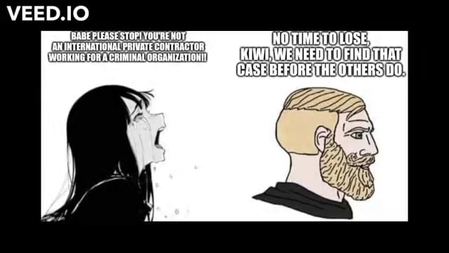 VEED.IO GABE PLERSE STOP YOO AE NOT, WORAING FORA CRIMINAL ORGANIZITIOI ...