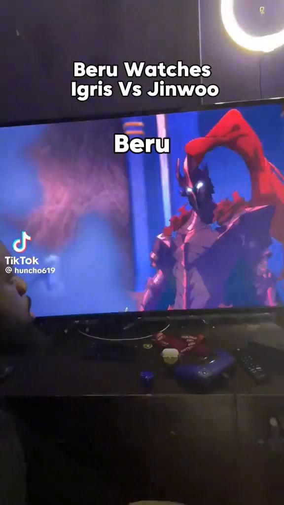 Beru Watches Igris Vs Jinwoo Beru TikTok - iFunny