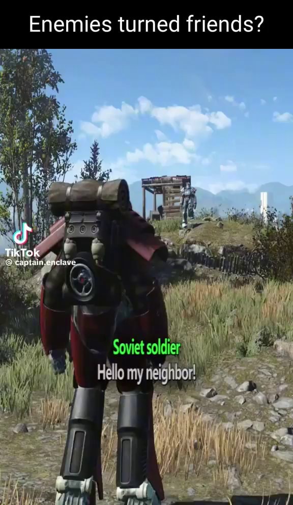 Ends? Enemies turned fr TikTok captain.enclave - iFunny