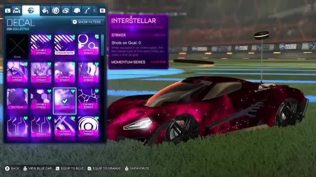 BOear a. "INTERSTELLAR STRIKER Shots on Goal: 0 MOMENTUM SERIES STRIKER ...