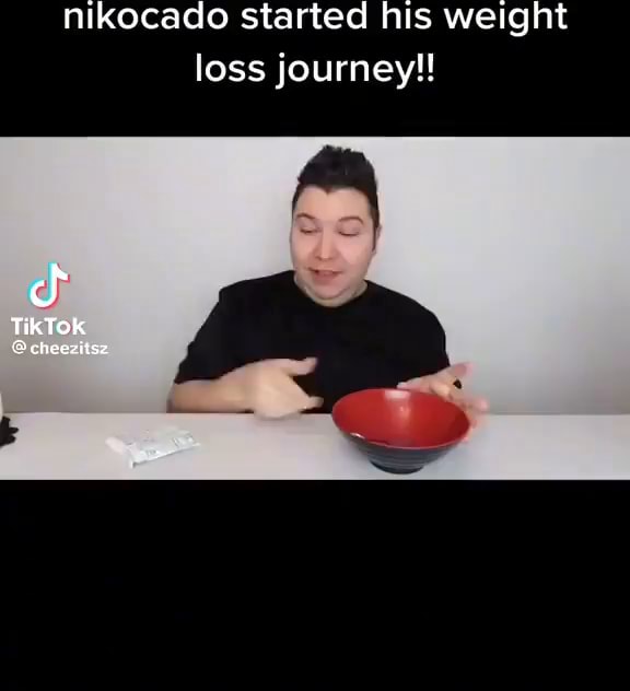 Nikocado started his weight loss journey!! TikTok - iFunny
