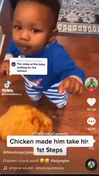 Chicken made him take his. ist Steps 'Chicken I thank youll! #bojangles ...