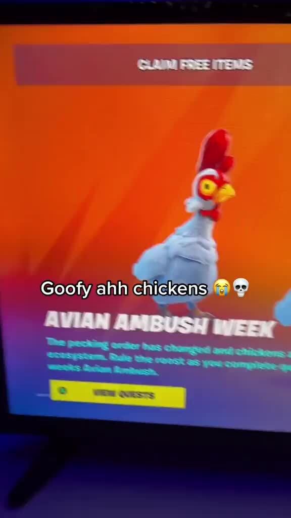Goofy ahh chickens - iFunny