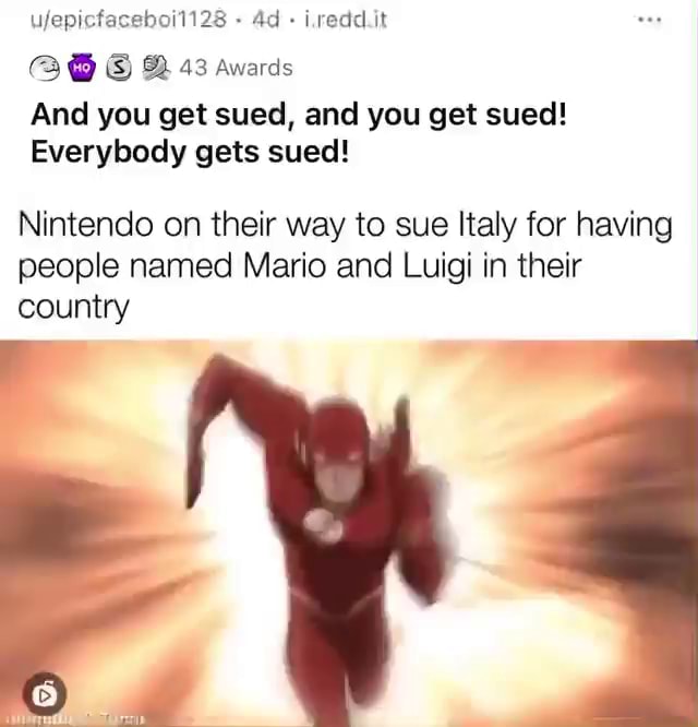 Reddit gif meme - wepicfaceboul2a ad ieddit 43 awards And you get sued ...