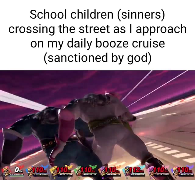 School children (sinners) crossing the street as I approach on my daily ...