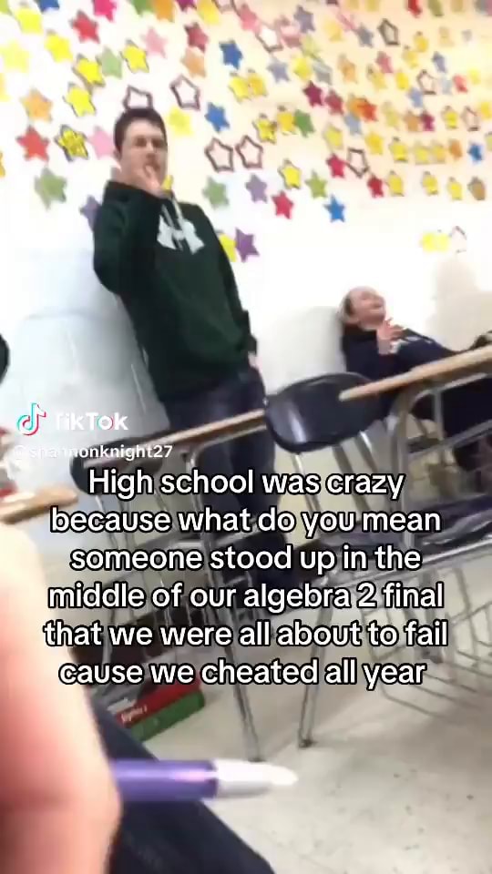 Oronkaighi27 High school was crazy because what do you mean someone ...