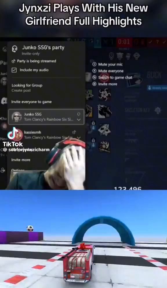 Jynxzi Plays With His New Girlfriend Full Highlights Junko party ...