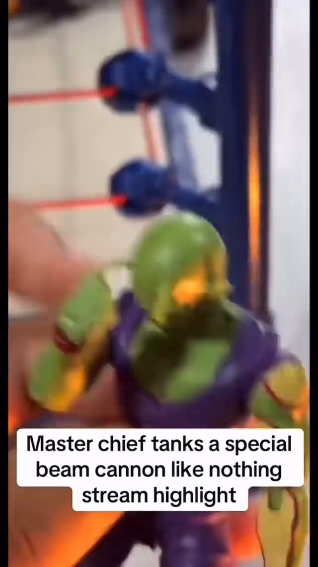 Master chief tanks a special beam cannon like nothing stream highlight ...
