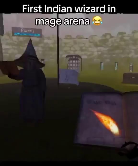 First Indian wizard in mage arena - iFunny