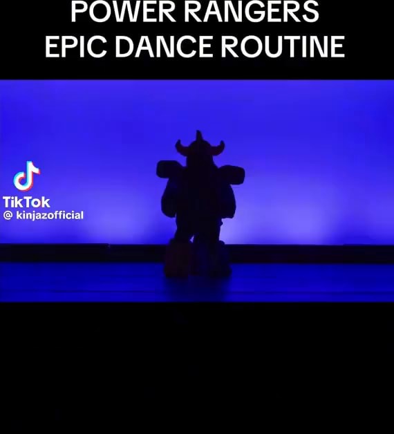 POWER RANGERS EPIC DANCE ROUTINE injazofficial - iFunny
