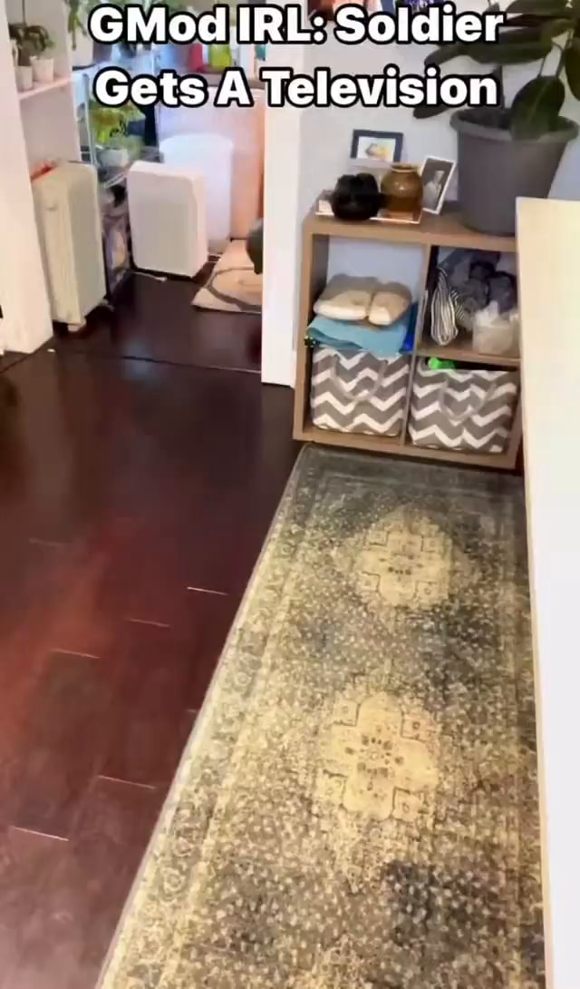 GMod IRL: Soldier Gets.A Television - iFunny