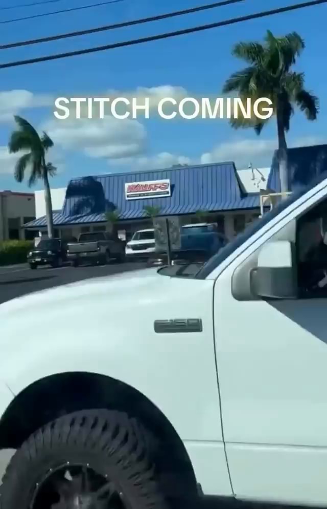 STITCH COMING - iFunny