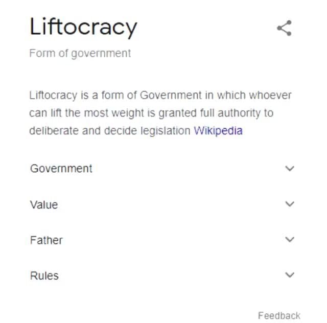 Liftocracy
